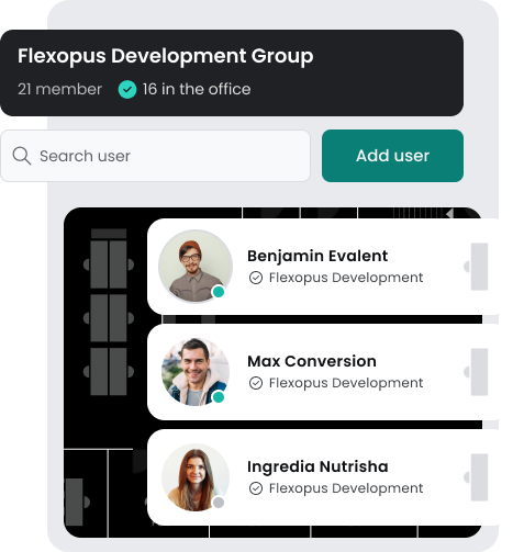 Desk Booking Software for Flexible Workspaces and Spaces | Flexopus